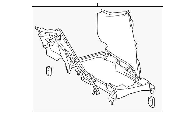 2021-2024 Toyota Venza Closure Panel 58805-48130-B1 | Toyota Parts Center