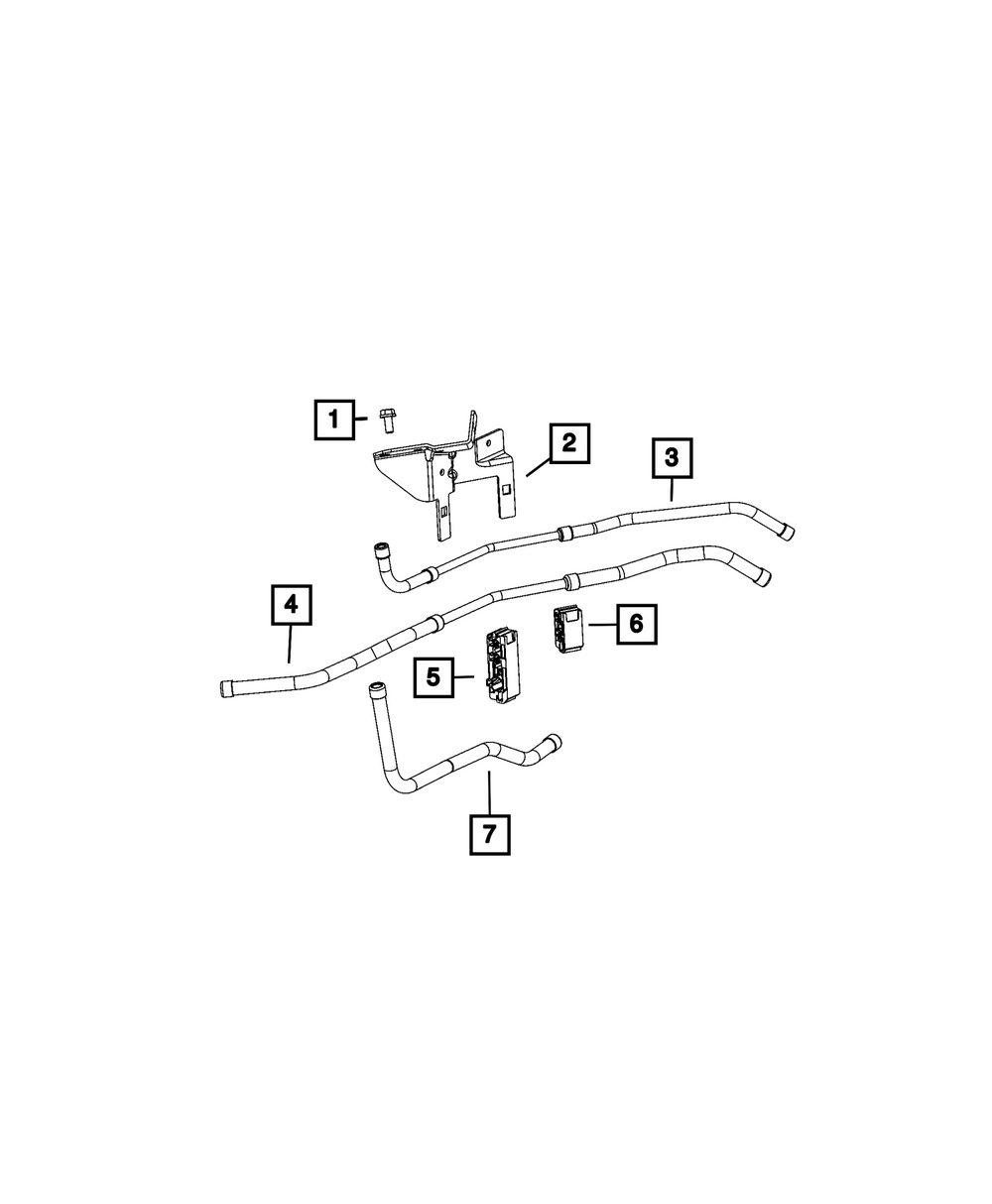 2025 Ram 3 Way Clip 68691392AA | Mopar eStore