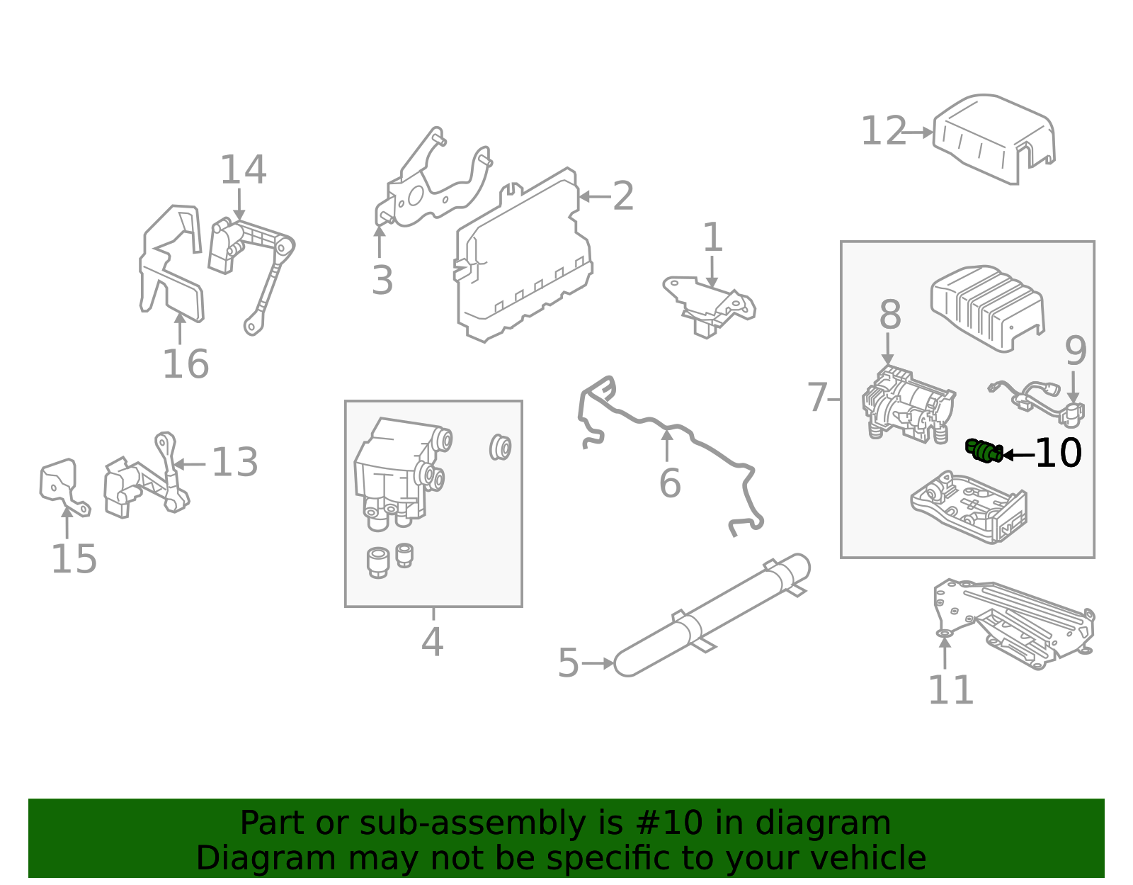 2018-2023 Land Rover Silencer LR140035 | OEM Parts Online