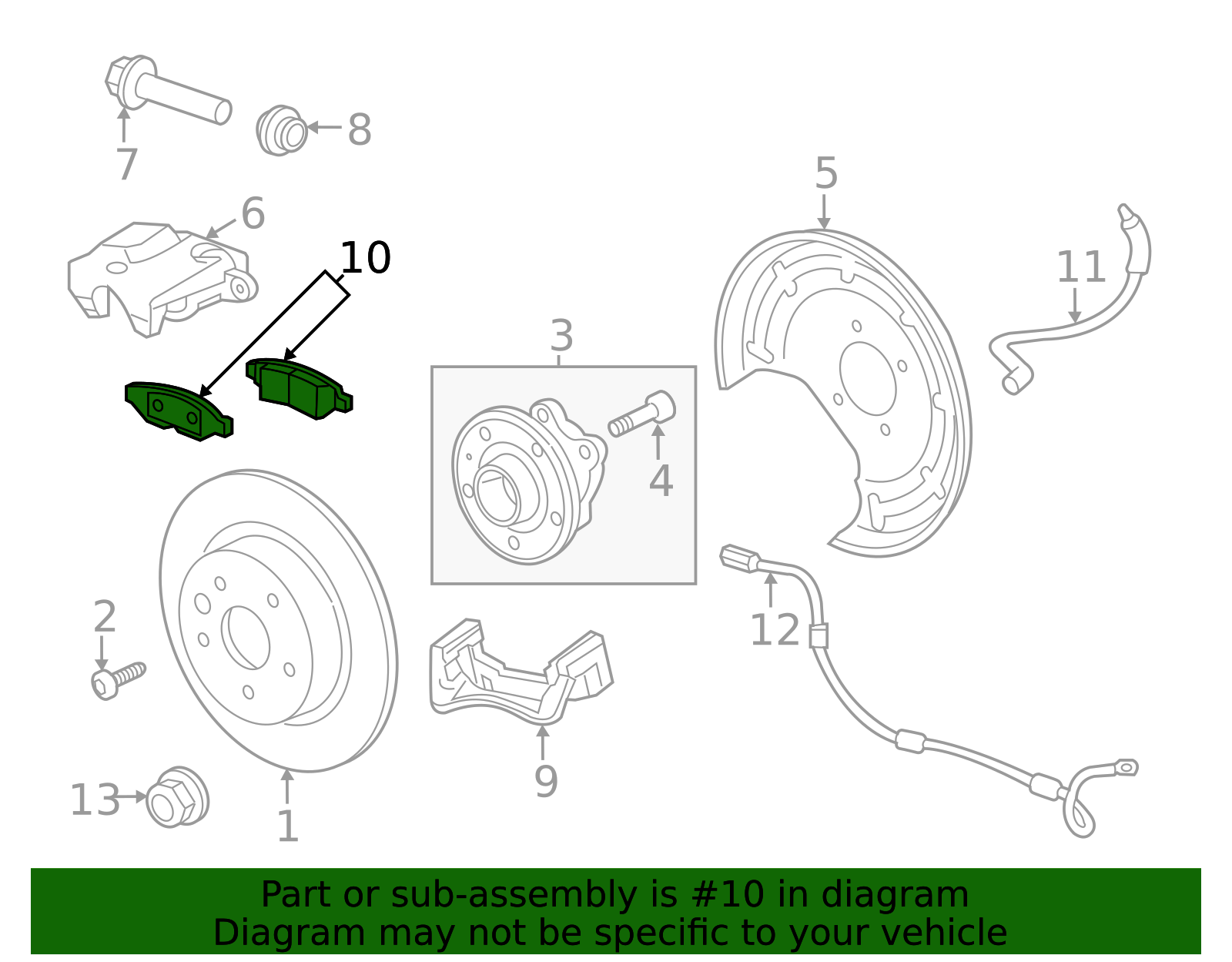 2020-2025 GM Pad Kit 42903745 | TascaParts.com