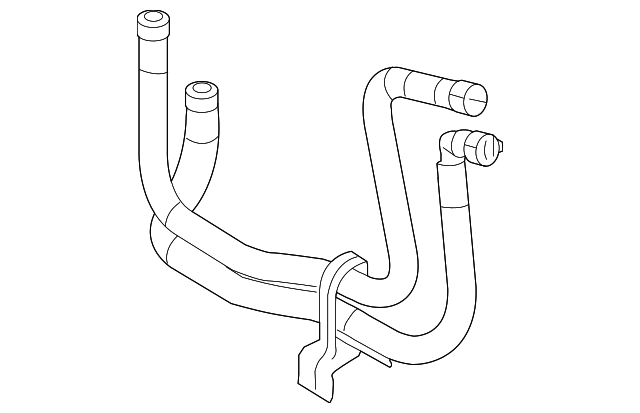 Original 2009-2019 Ford Engine Oil Cooler Hose Assembly BA8Z-6A715-A ...