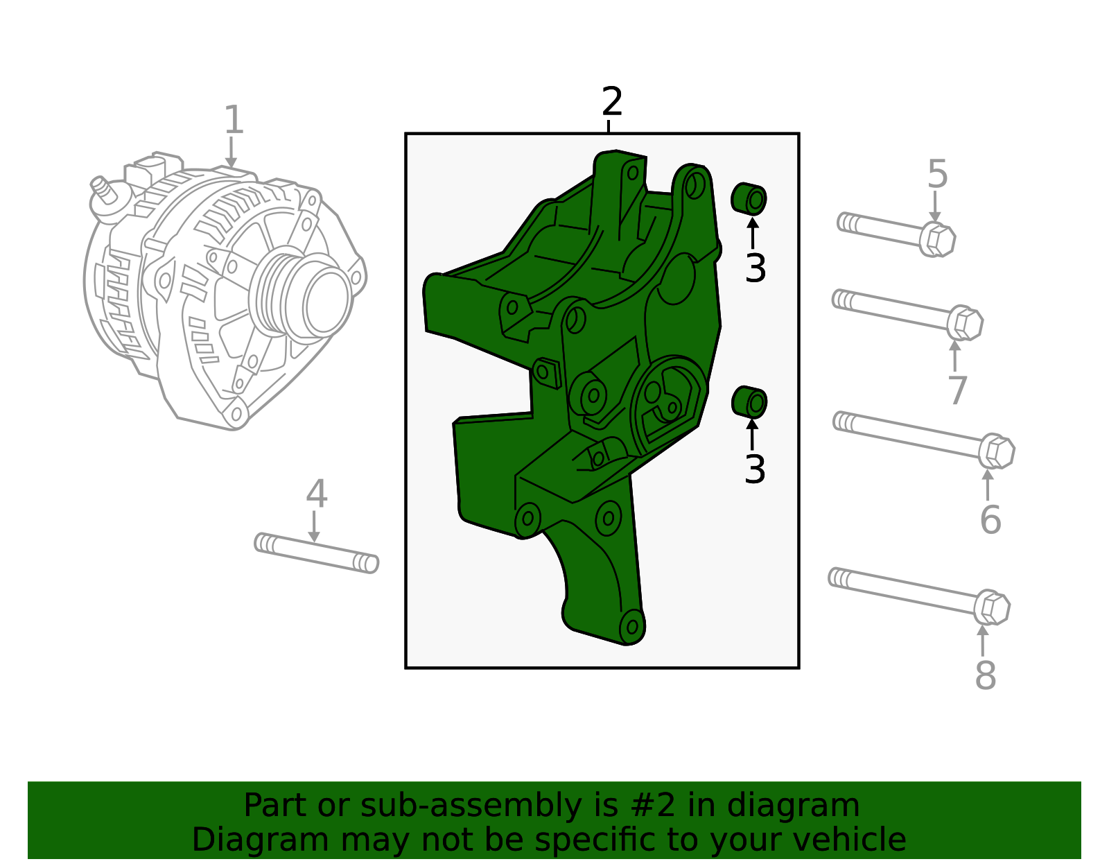 2014-2020 GM Multi-Purpose Bracket 12626078 GM | GMPartsDirect.com