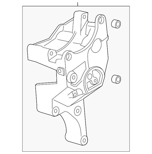 2014-2020 GM Multi-Purpose Bracket 12626078 GM | GMPartsDirect.com
