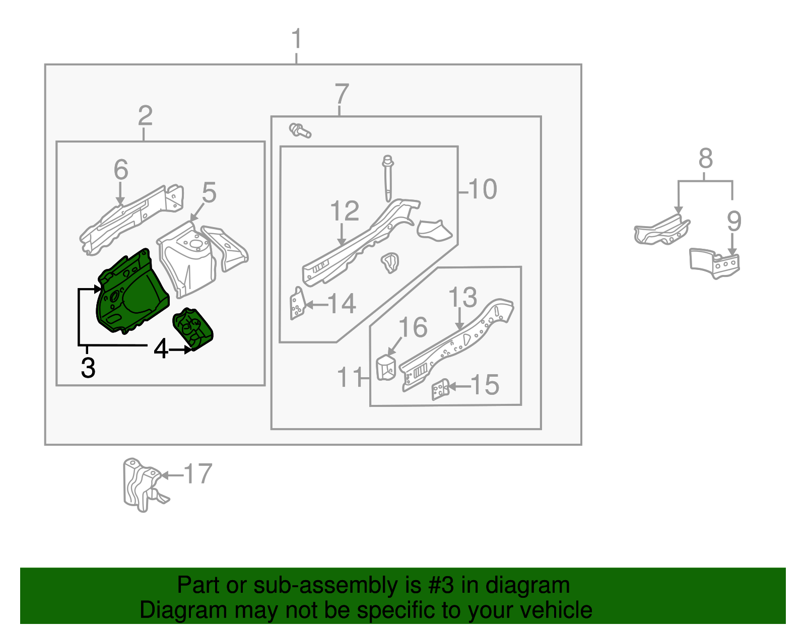 LD47-54-220B - 2002-2006 Mazda MPV - Front Panel | Mazda Part Direct