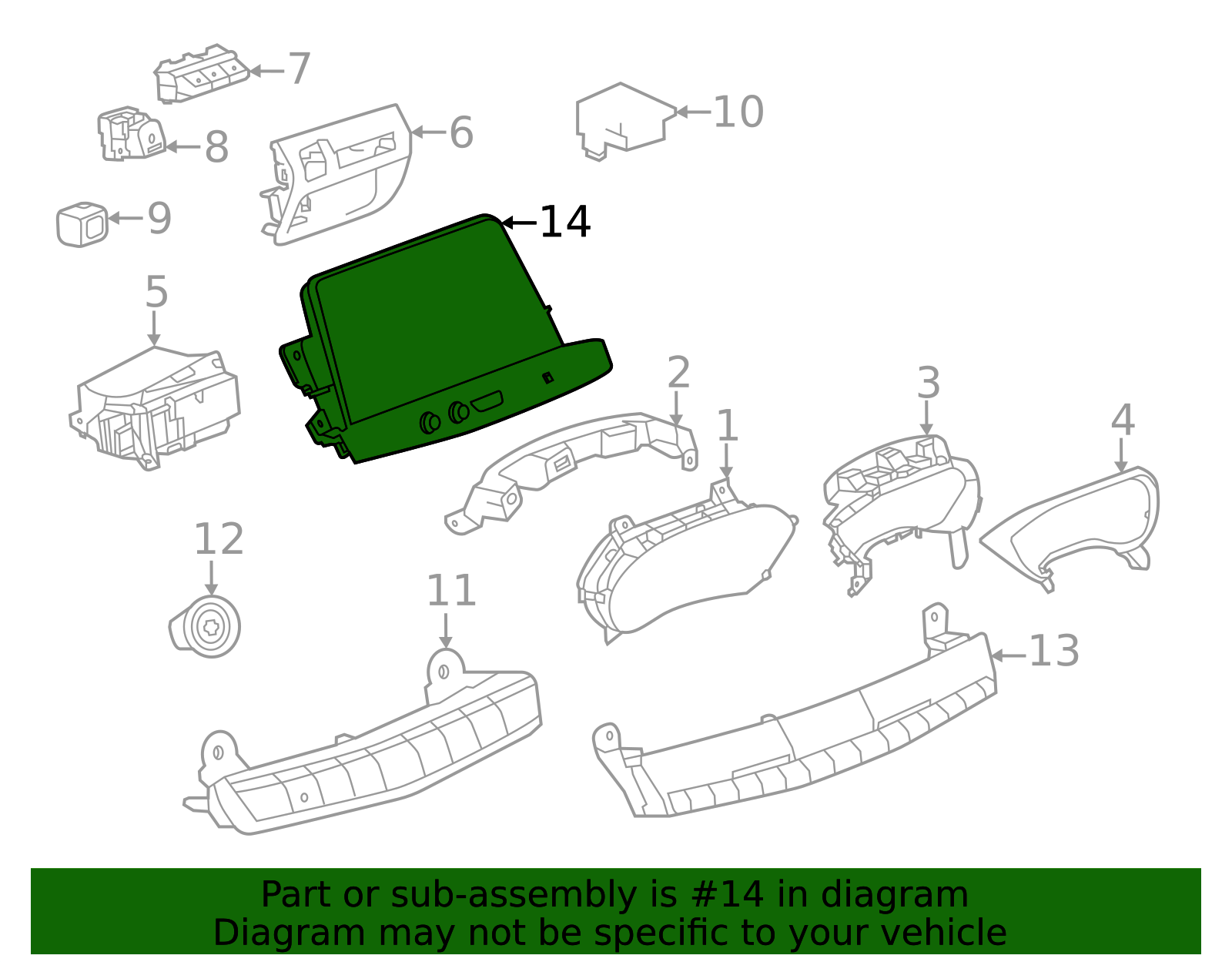 2020 Cadillac CT5 Control Assembly 84910391 | Shop Matick Buick GMC