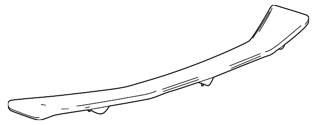 2017-2024 Chevrolet Camaro Primed Rear End Spoiler 84132632 GM ...