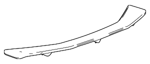 2017-2024 Chevrolet Camaro Primed Rear End Spoiler 84132632 GM ...
