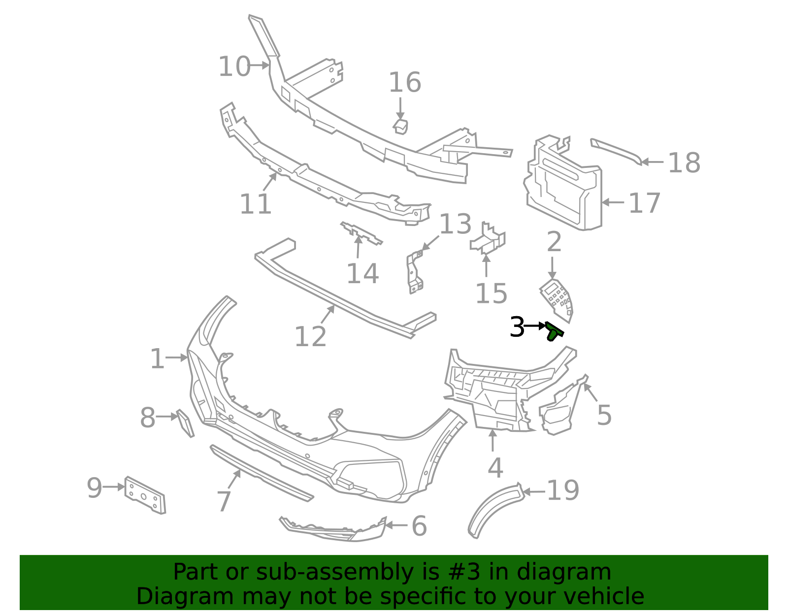 51117478845 - 2020-2025 BMW X6 Bumper Bracket (51-11-7-478-845) | BMW ...