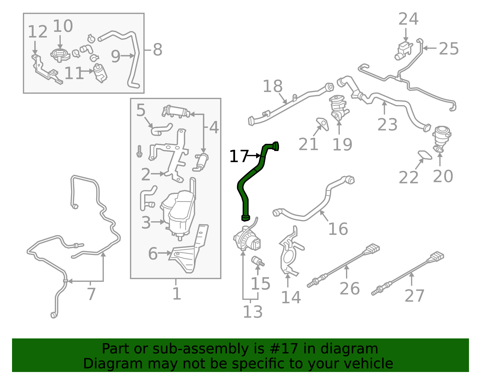 4M0-133-817-J - High-Quality Secondary Air Injection Pump Hose for 2017 ...