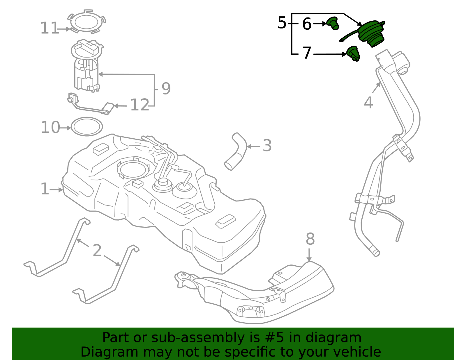 17251-6LB0A - Fuel Cap - 2020-2025 Nissan Sentra | Nissan OEM Parts Direct