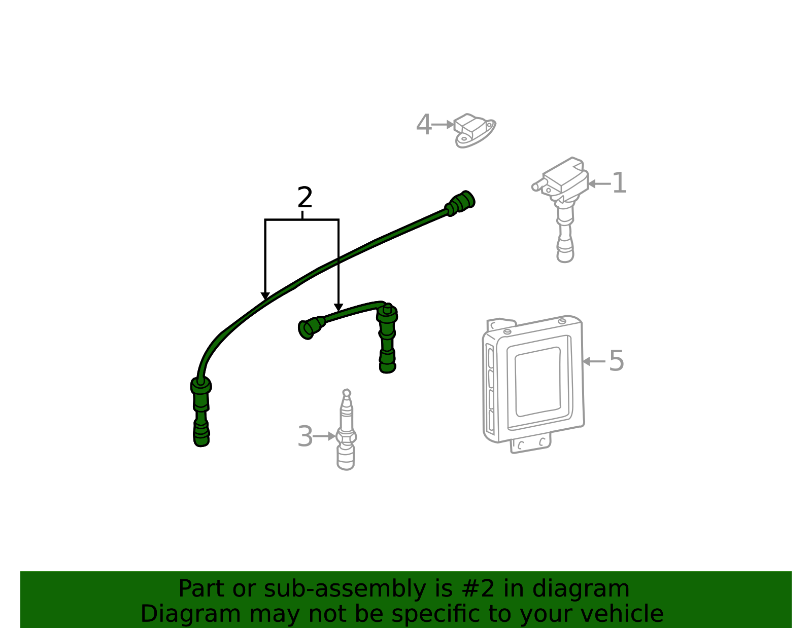 1999-2005 Hyundai Plug Wire Set 27501-38B00 | MotorMotor