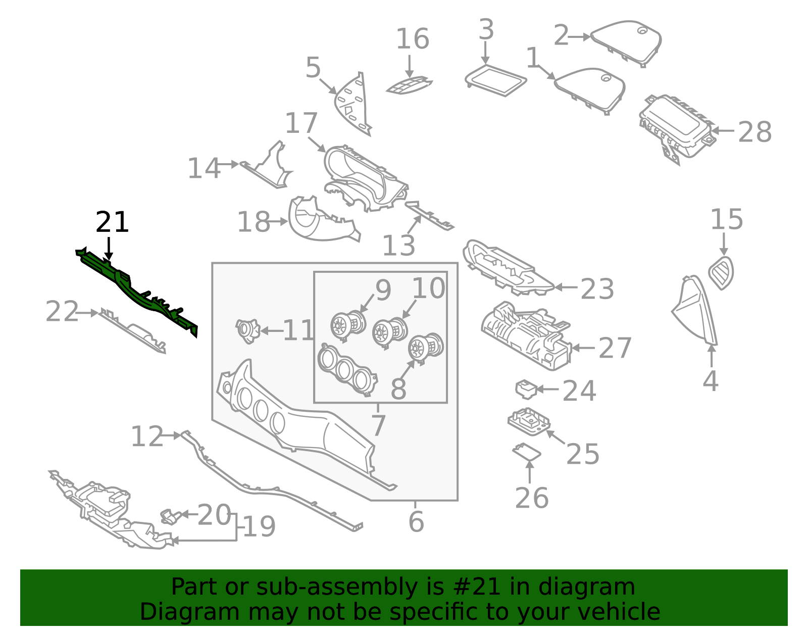 84750-J5100WK - Lower Trim 2019-2020 Kia Stinger | Kia.Parts Store