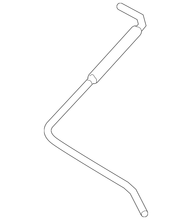 2007-2015 Mazda CX-9 Overflow Hose CY01-15-383A | RealMazdaParts.com