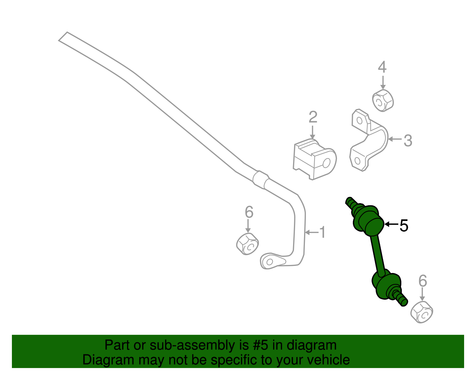 2004-2015 Mazda Stabilizer Link F151-28-170 | Mazda Parts Deals