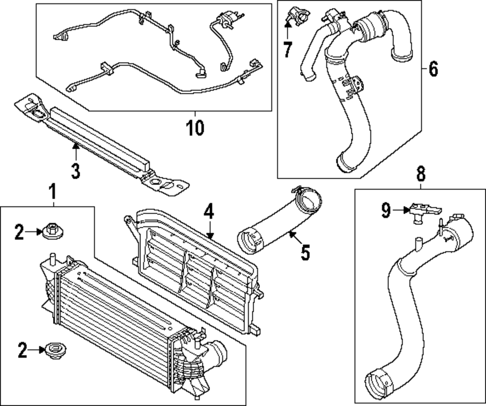 2024-2025 Ford Ranger Vapor Separator MB3Z-9D289-Q | OEM Parts Online