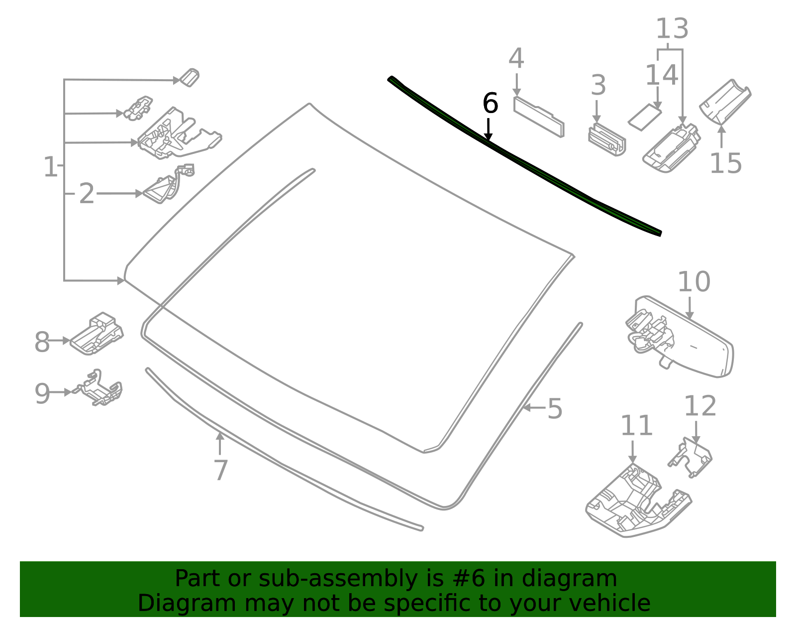 75531-60090 - 2022-2024 Lexus LX600 - Upper Molding | My L Parts