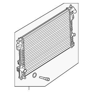 Ford Dealership 2013-2019 Ford Radiator DB5Z-8005-DA | Ford Parts Catalog