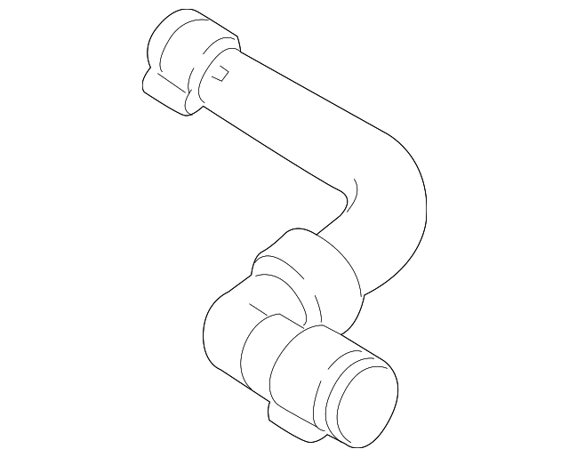2011-2019 Ford | Lower Hose | BB5Z-8286-M | Walls' Ford Parts