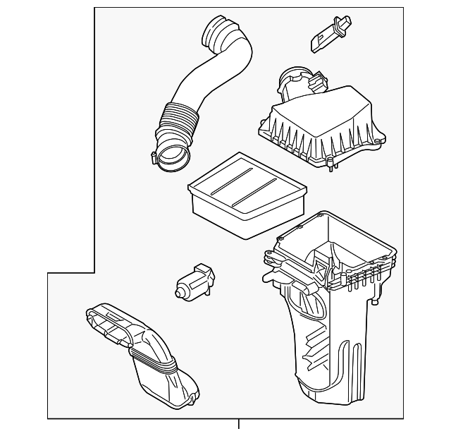 2014-2017 Ford Fiesta | Air Cleaner Assembly | C1BZ-9600-L | Walls ...