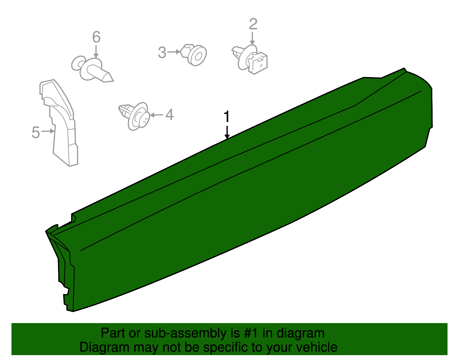 5817A011HA - Outer Panel 2008-2013 Mitsubishi Outlander | Mitsubishi ...