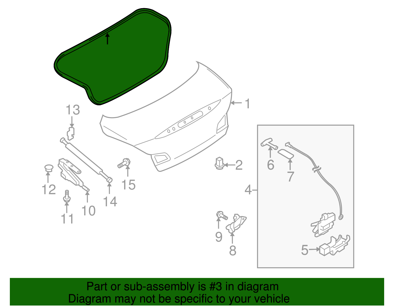 84830-JK000 - Weatherstrip 2007-2009 Infiniti | Infiniti of Orland Park