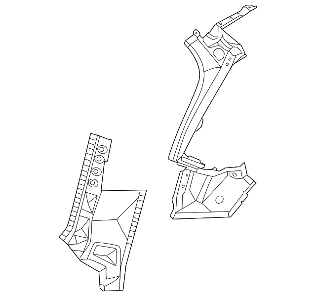 2021-2025 Nissan Rogue Rear Pillar 77610-6RA1A | My Nissan Part