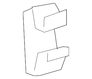 69749-12010 - Lock Rod Clamp - 1991-2002 Toyota | OEM Genuine Toyota Parts