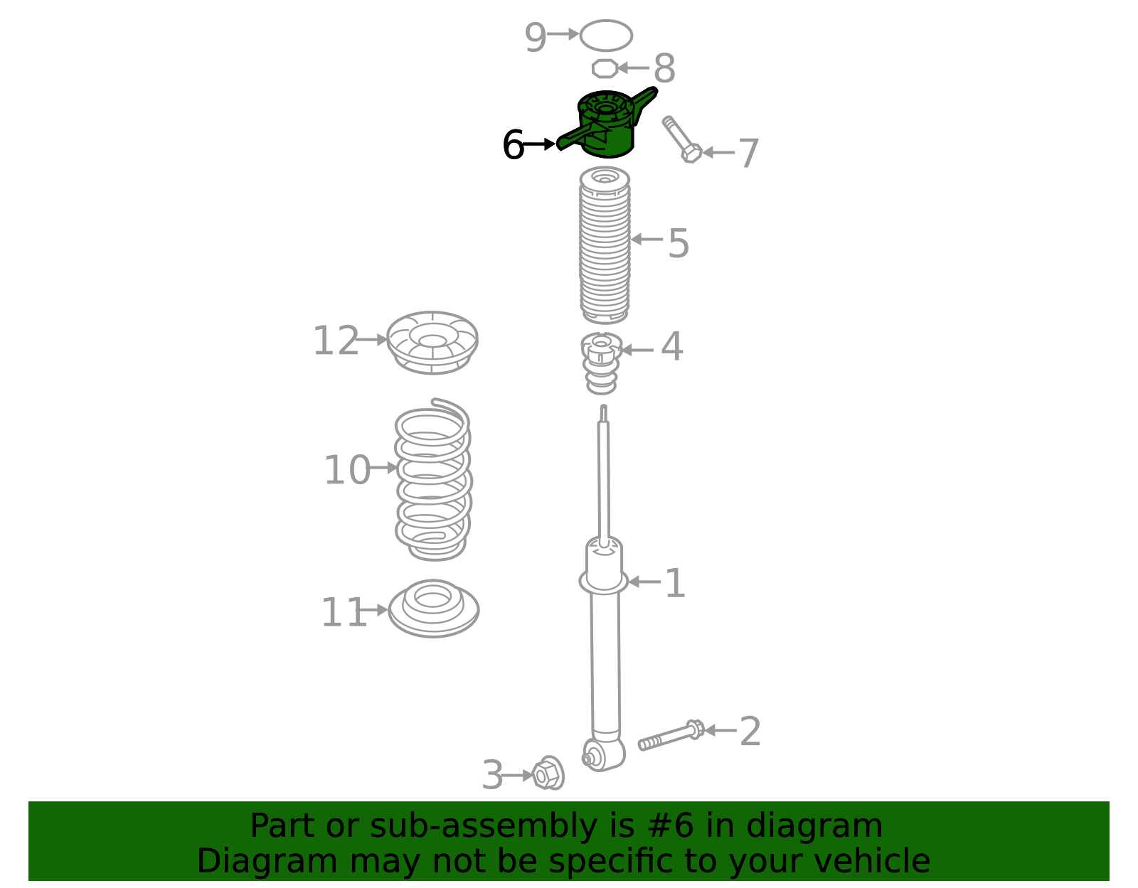 2019-2025 Hyundai Upper Mount 55310-S1100 | OEM Parts Online