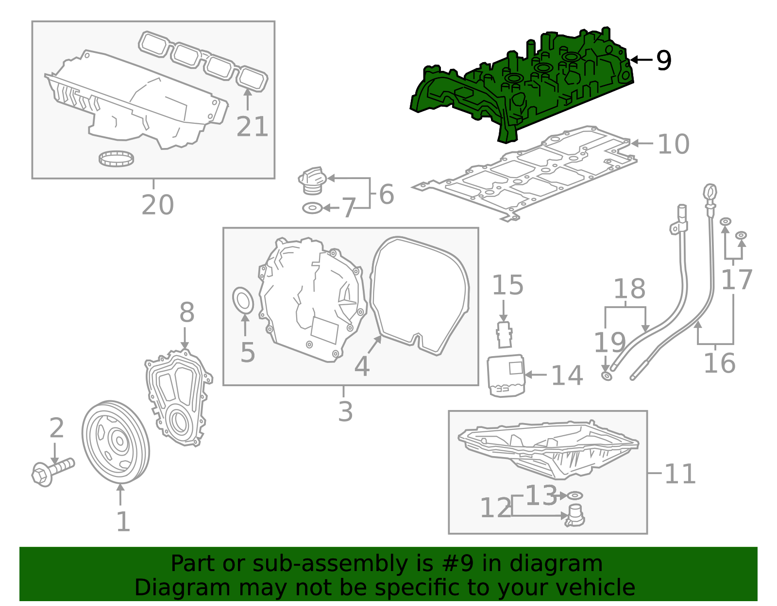 55514604 - 2019-2024 GM - Camshaft Housing | Partners Chevy
