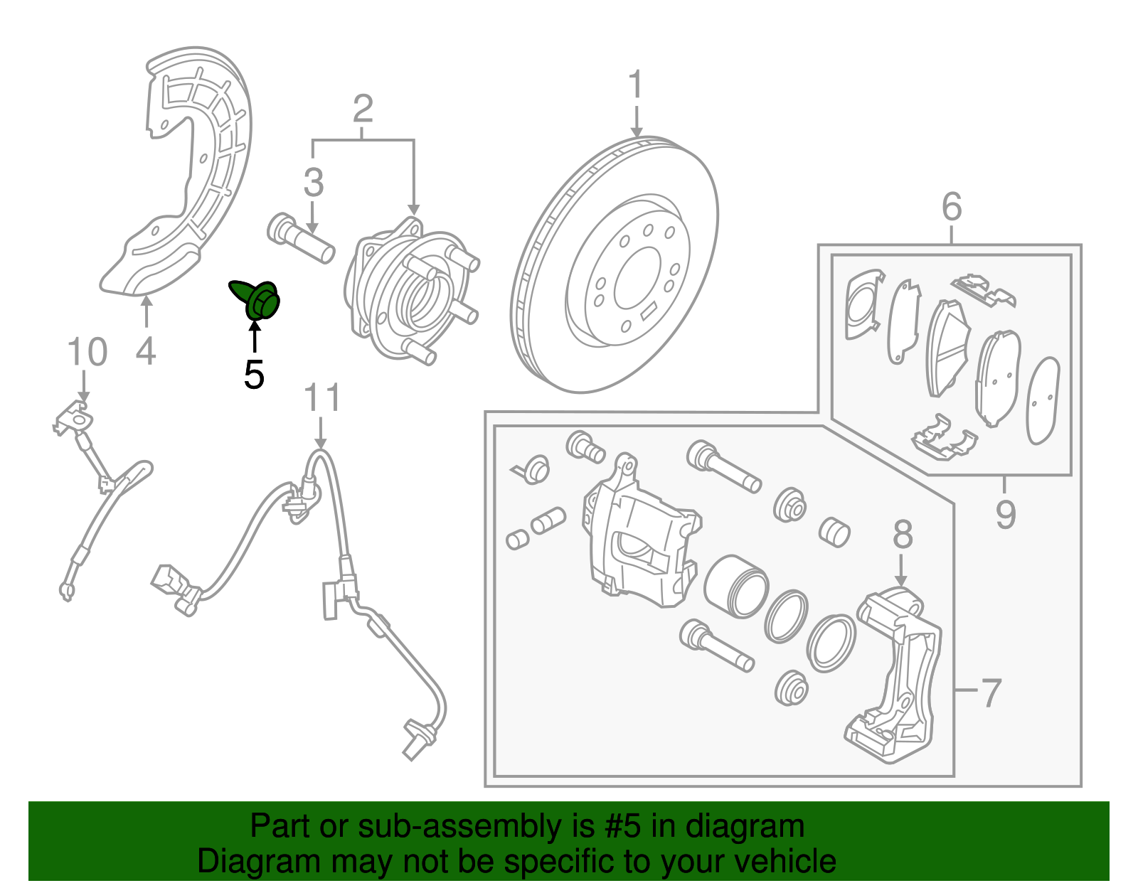 2007-2020 Hyundai Splash Shield Bolt 11293-06146-B | HyundaiParts.Online