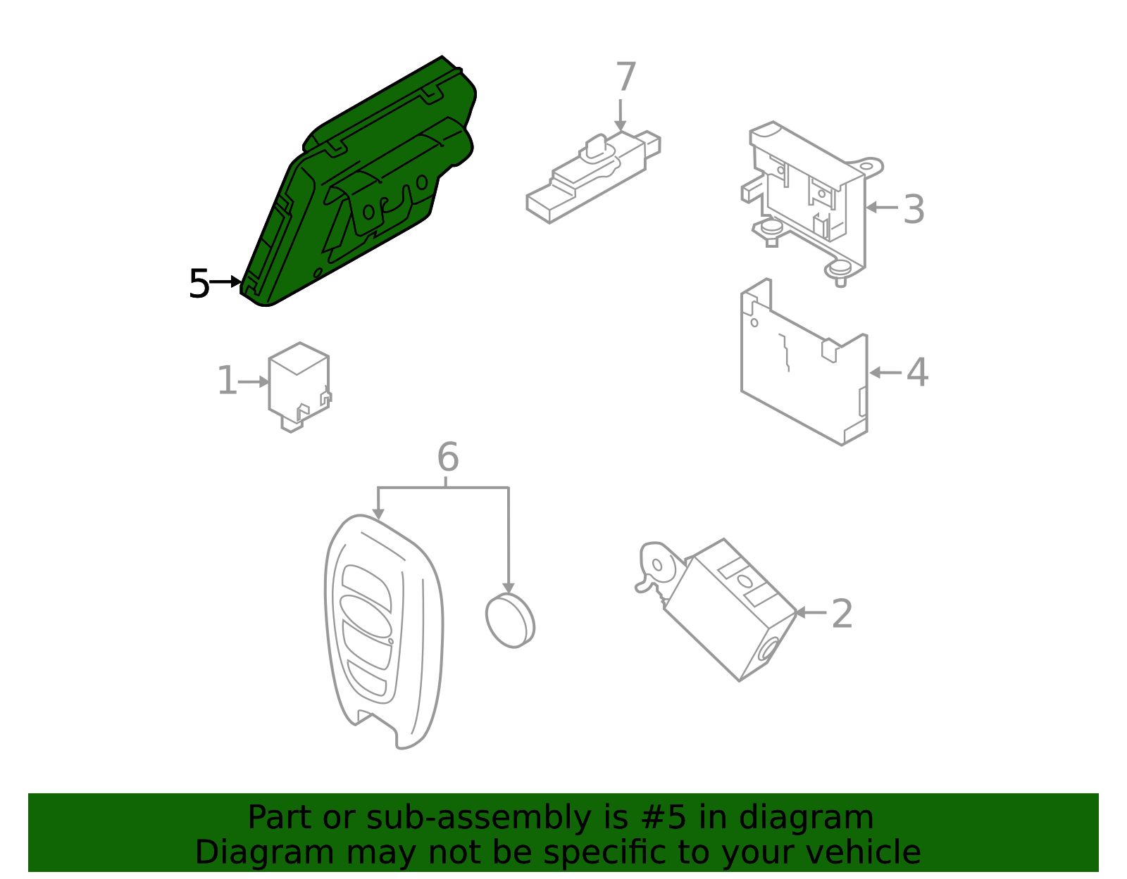 2019-2021 Subaru Forester Control Module 88801SJ024 | Subaru Parts Store