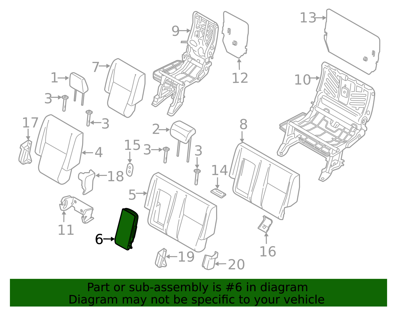 2019-2023 Ford Transit Connect | Armrest | KT1Z-17644A22-GA | Walls ...