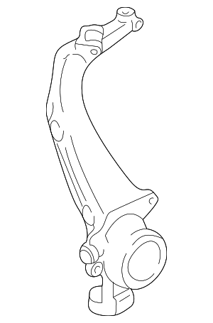 4F0-407-253-H - Knuckle 2005-2011 Audi | Audi OEM Parts