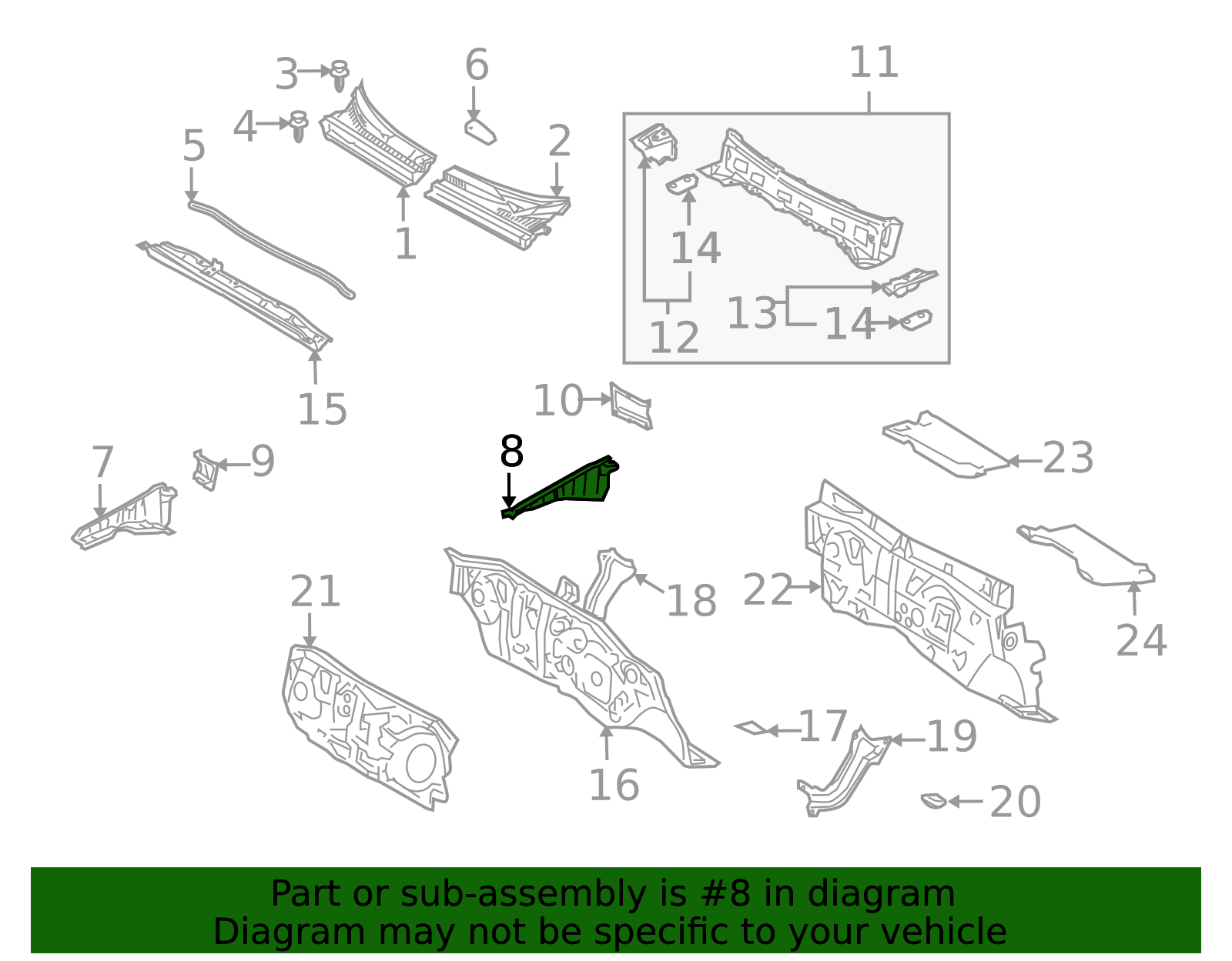 2004-2006 Scion xB Side Panel 55714-52020 | MotorMotor