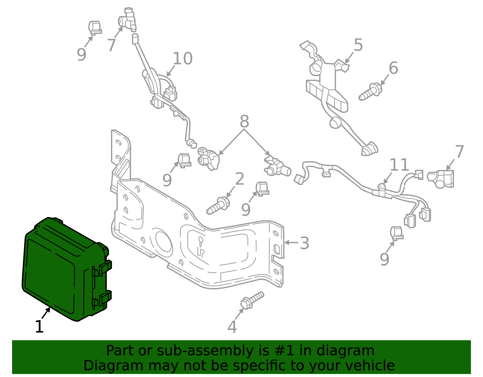 KD7J-67-XA1K - Sensor 2018-2025 Mazda | Mazda Parts Connect