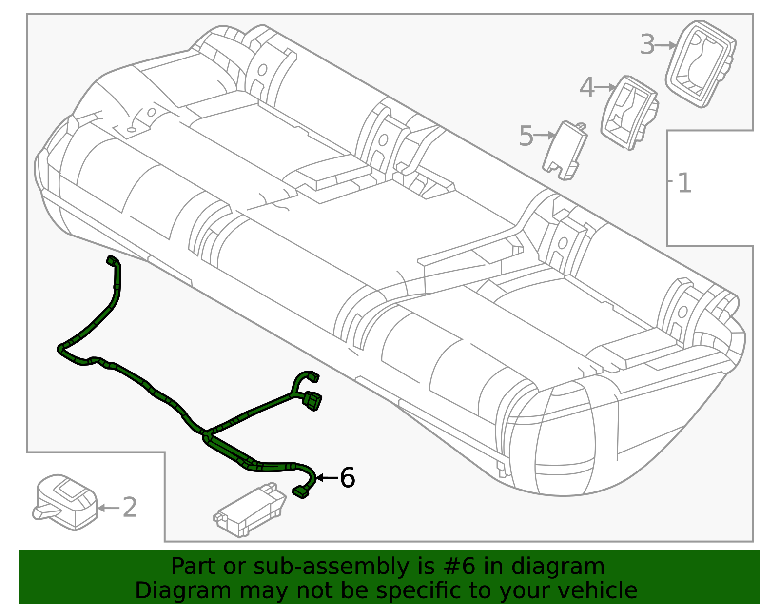 VA55-88-74Y - Seat Air Bag Connector Mazda Parts.US