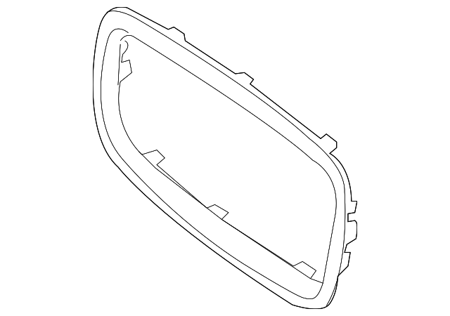 Genuine BMW 51-13-7-145-740 | Grille Surround | FREE Shipping on Most ...