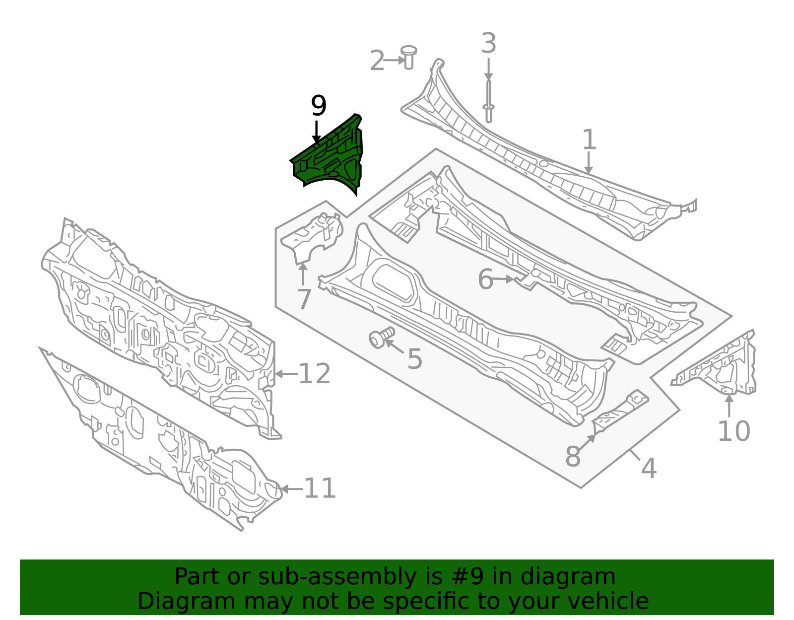 Apron Reinforced 66766-3L000 | MotorMotor