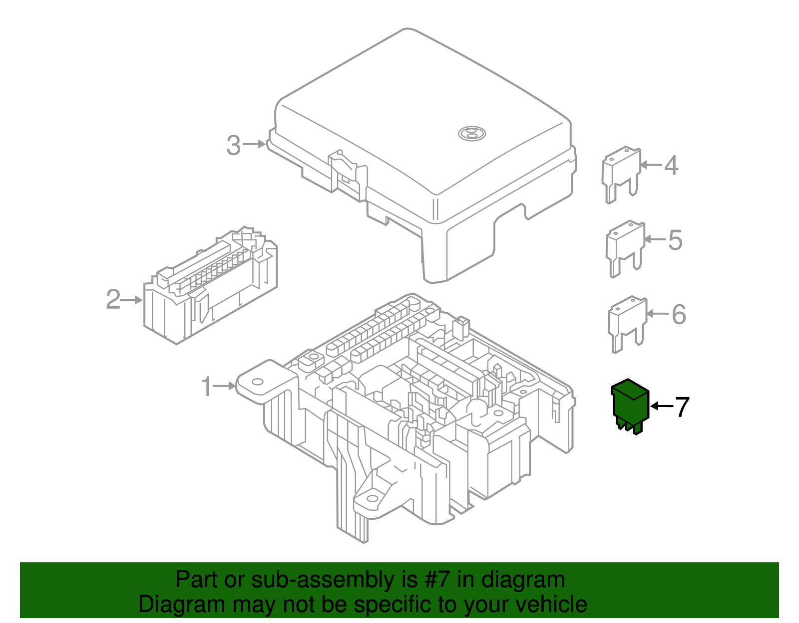 Genuine Accessory Power Relay for 2015-2025 Hyundai | Part# 95230-2P010 ...