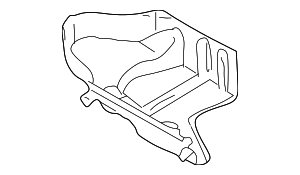 77606-52040 - Tank Shield - 2000-2006 Toyota | OEM Genuine Toyota Parts
