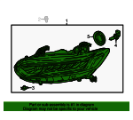 2018-2022 Honda Accord Headlight Assembly., R. 33100-TVA-A02 | Honda ...