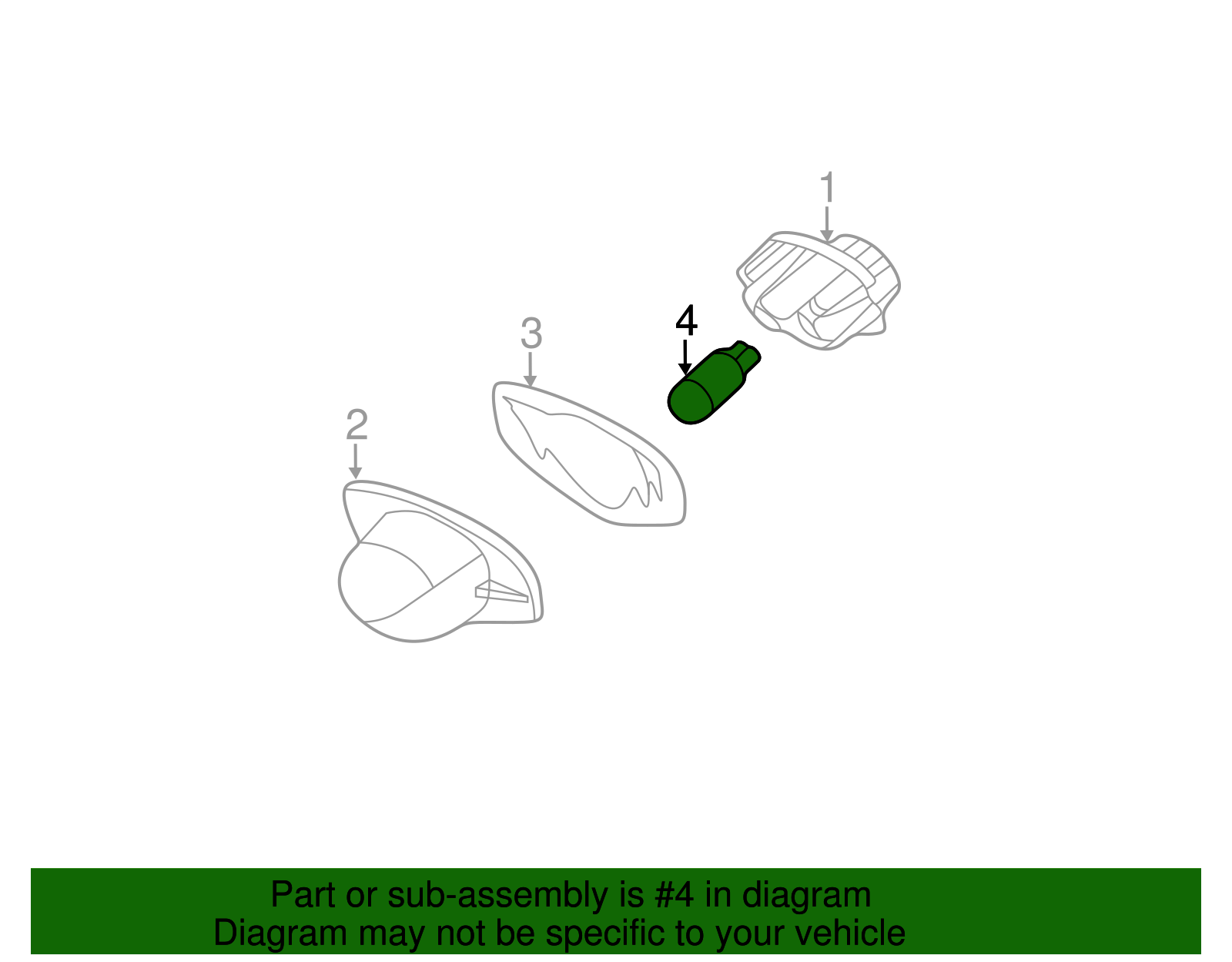 2005-2022 Honda Bulb 33301-SNA-003 | Cheaper Honda Parts