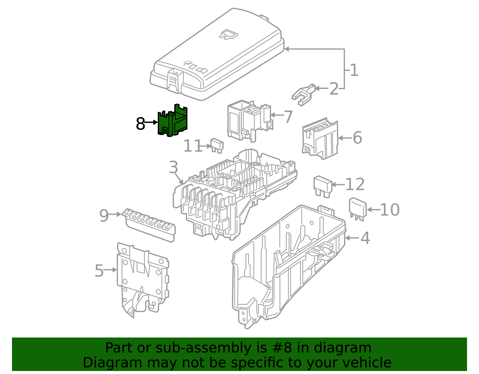 5Q0-937-507-B - Relay Plate 2015-2021 Volkswagen | Wolfsburg Parts Direct