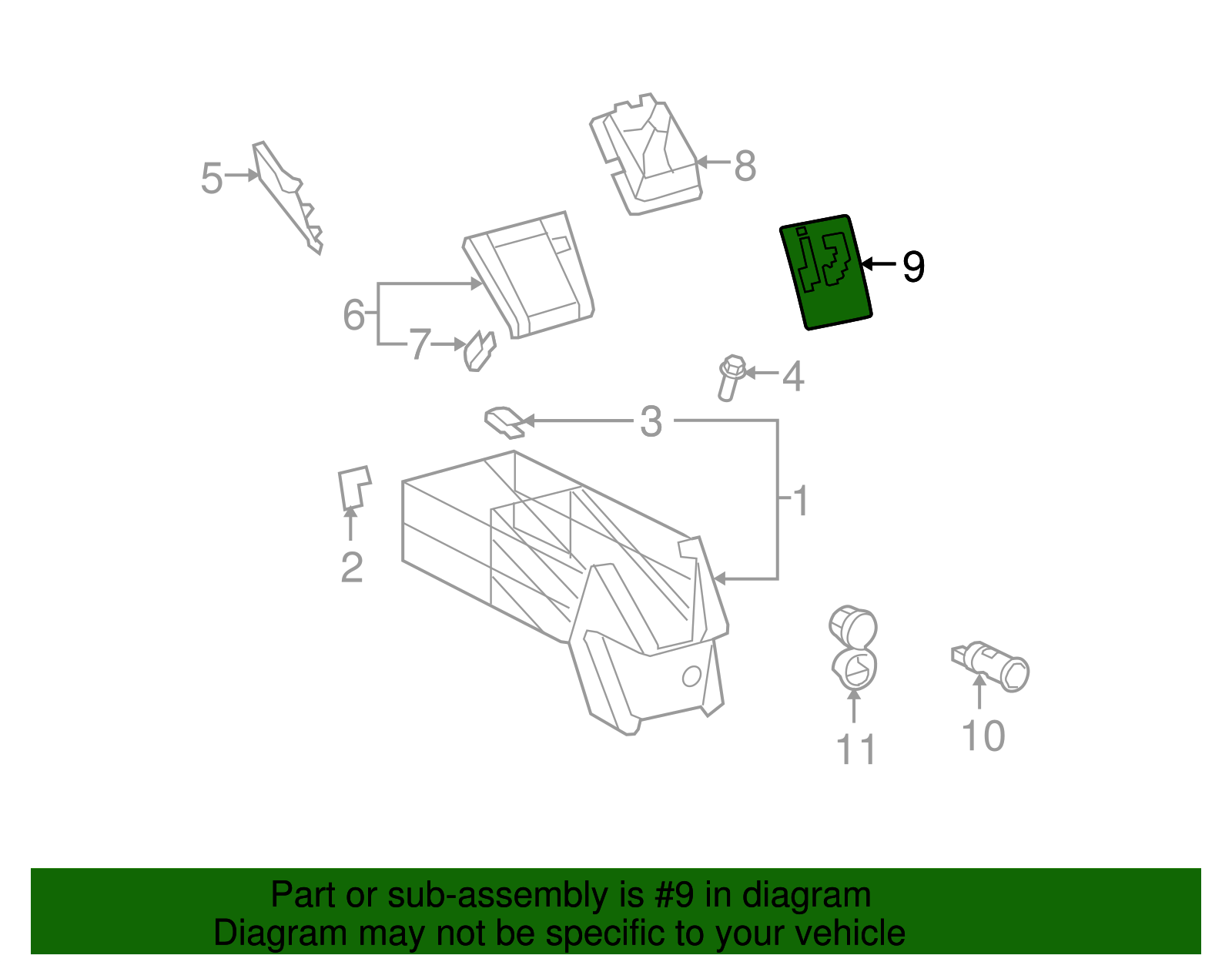 2012-2015 Scion xB Shift Indicator 35907-12750 | Toyota Parts Center