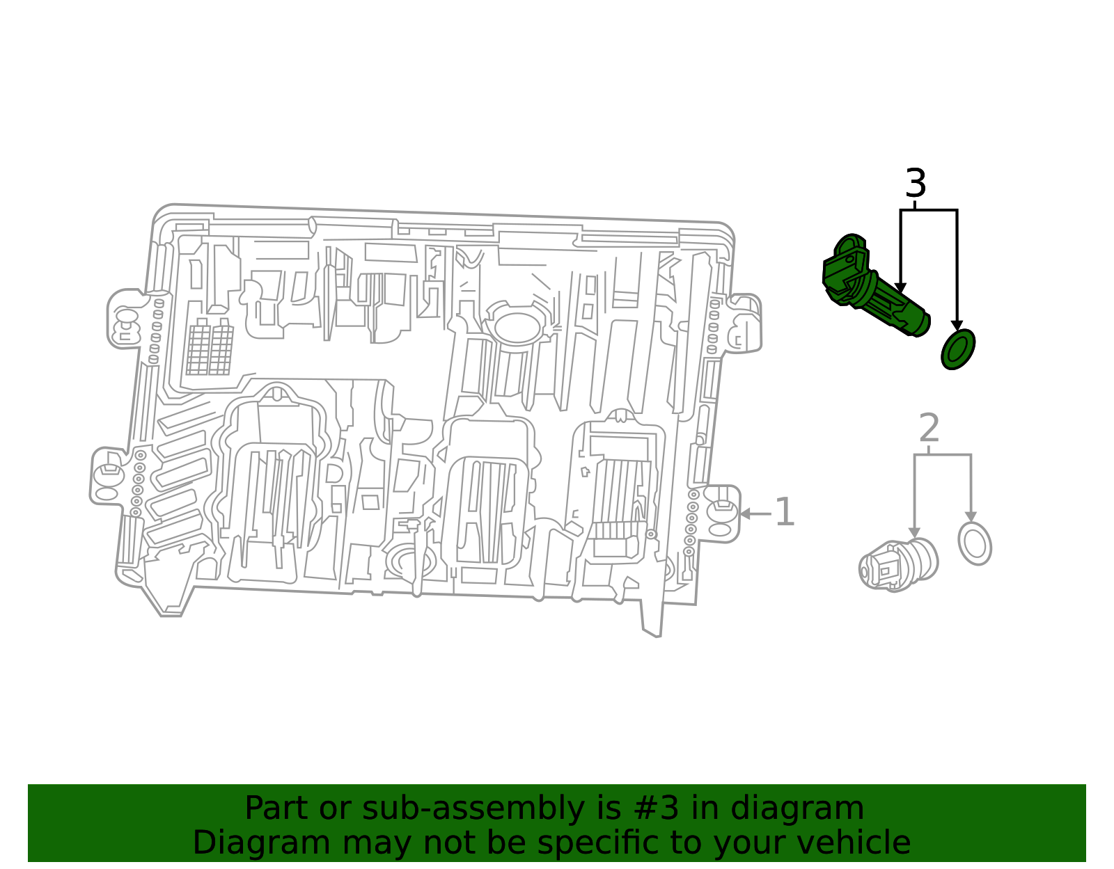 GM Parts: Engine Crankshaft Position Sensor (Part# 12641040) | GM Parts ...