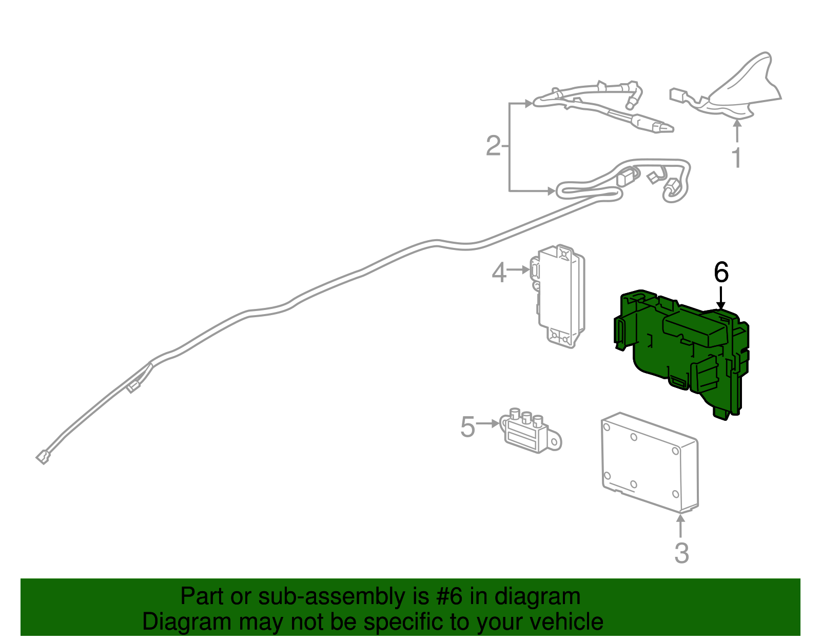 92276530 - 2014-2017 Chevrolet SS - Communication Interface Module ...