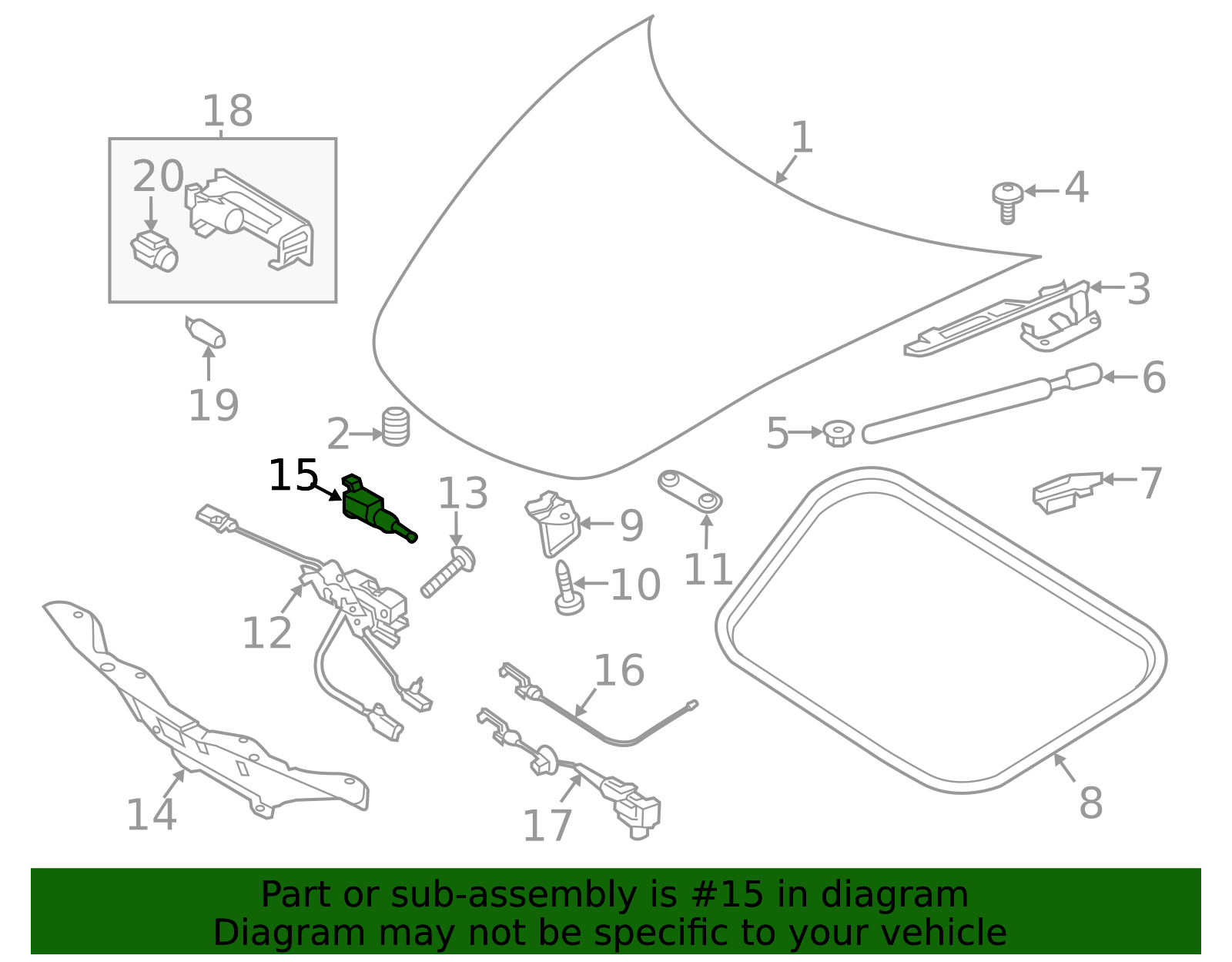 991-624-119-02 - High-Quality Trunk Lock Actuator Motor for 2012-2025 ...