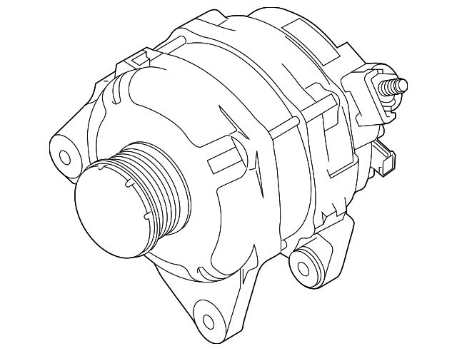 23100-9HF0A - Alternator - 2023-2025 Nissan Altima | Nissan OEM Parts ...