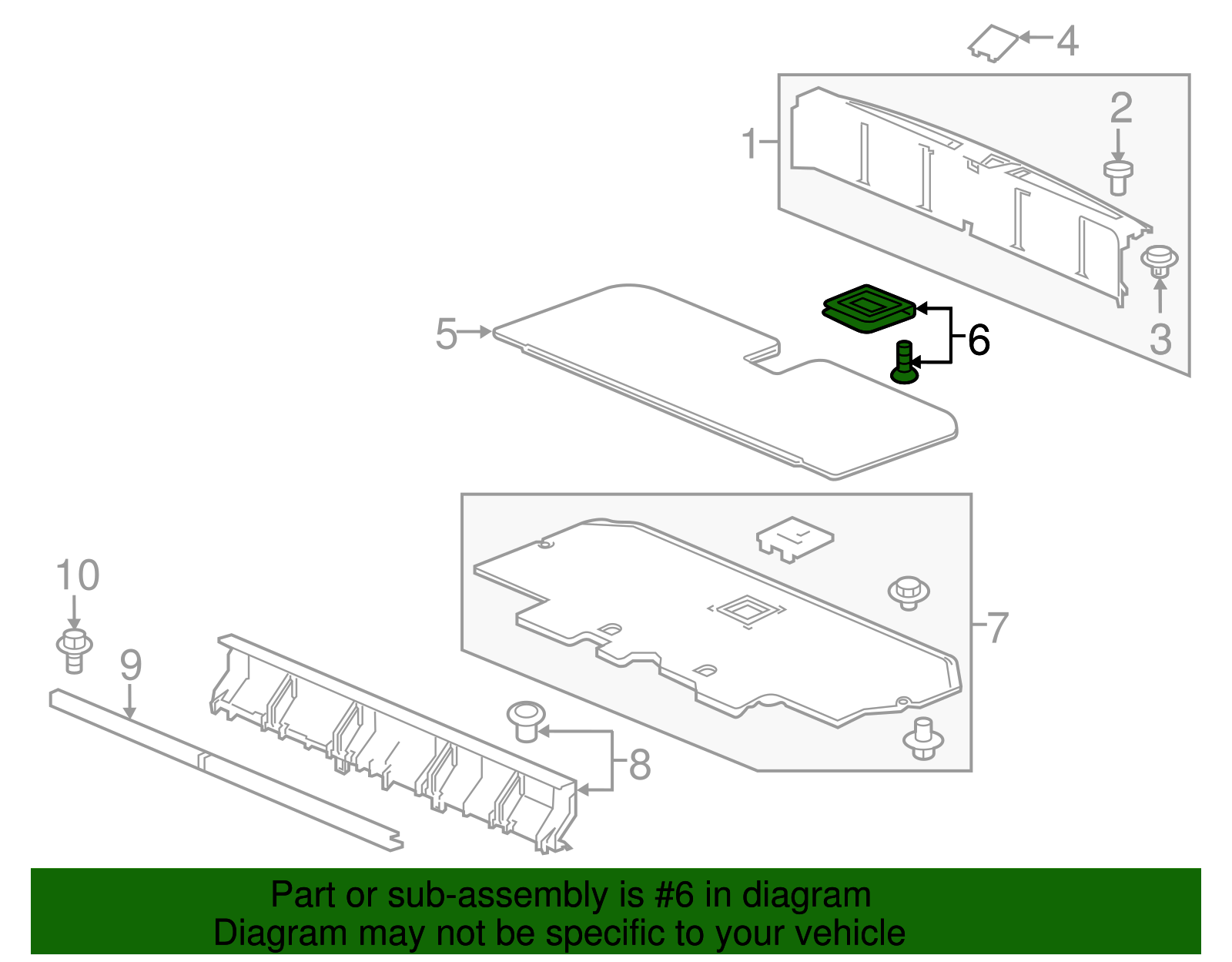 84550-TG7-A01ZA - Handle 2016-2022 Honda Pilot | Honda Parts Online