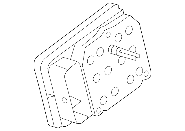 2014-2016 GM Electronic Brake Control Module with 4 Bolts 22961487 ...